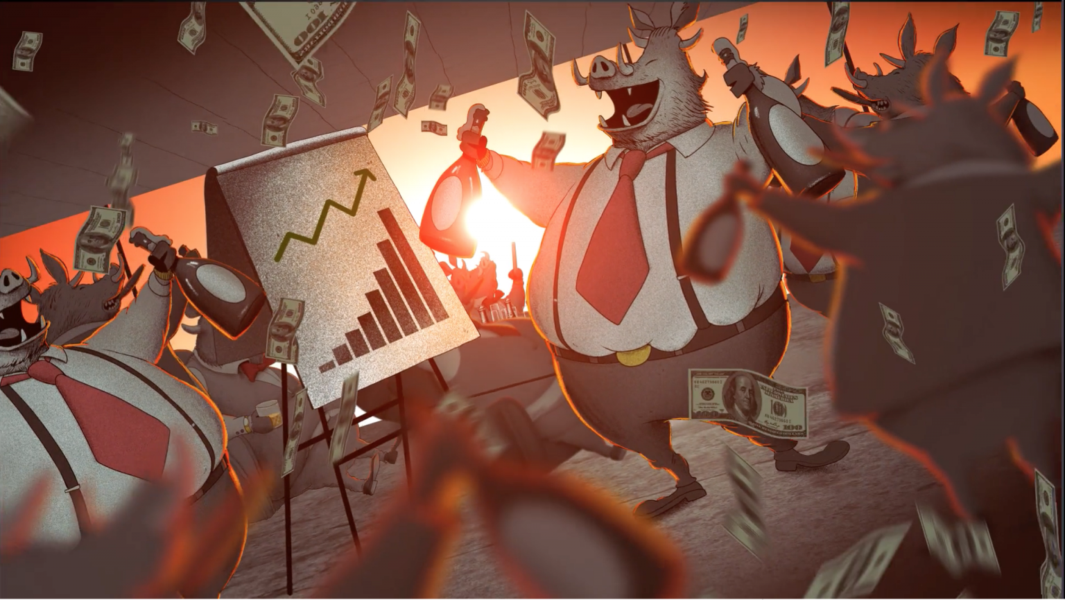 Wantaways "The Turning Point" Music Video by Steve Cutts | STASH ...