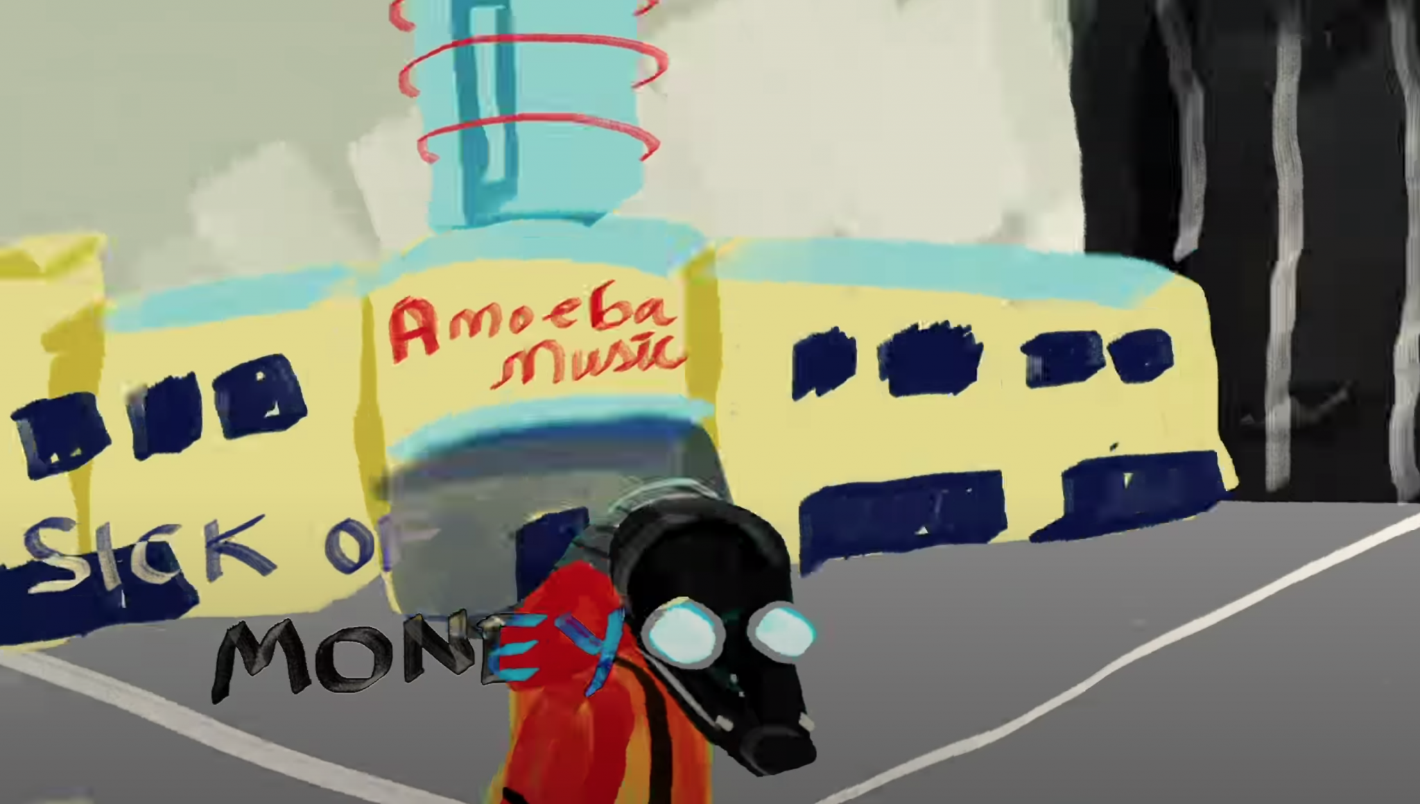 Car Seat Headrest "Hollywood" Lyric Video by Sabrina Nichols | STASH ...