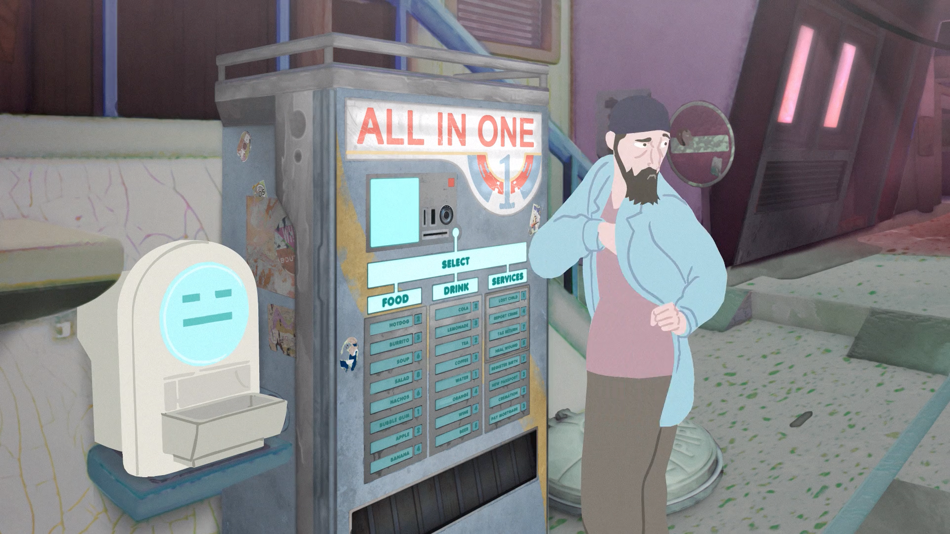 Vending Machines Control the Future in "Change Return" Short Film by ...