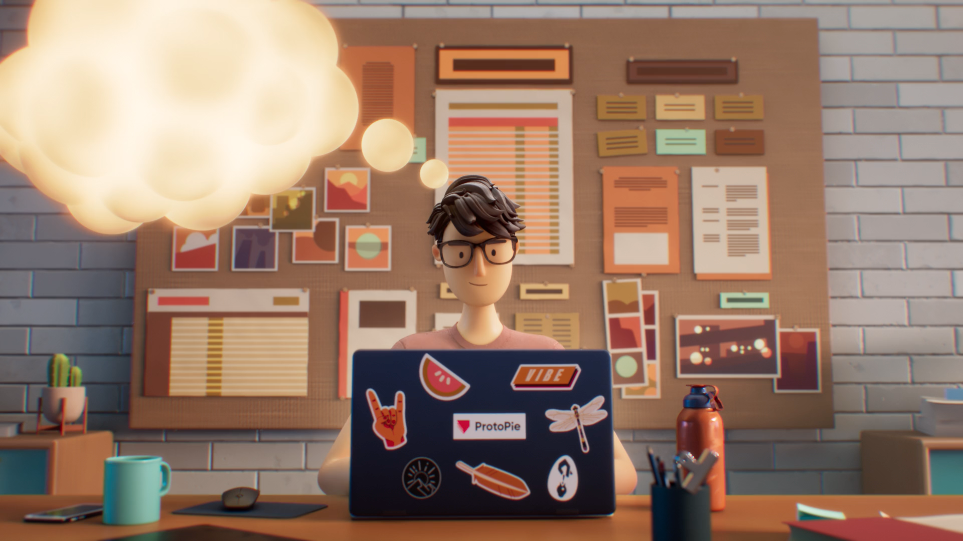 ProtoPie "Free Your Ideas" by Psyop and Supamonks | STASH MAGAZINE ...