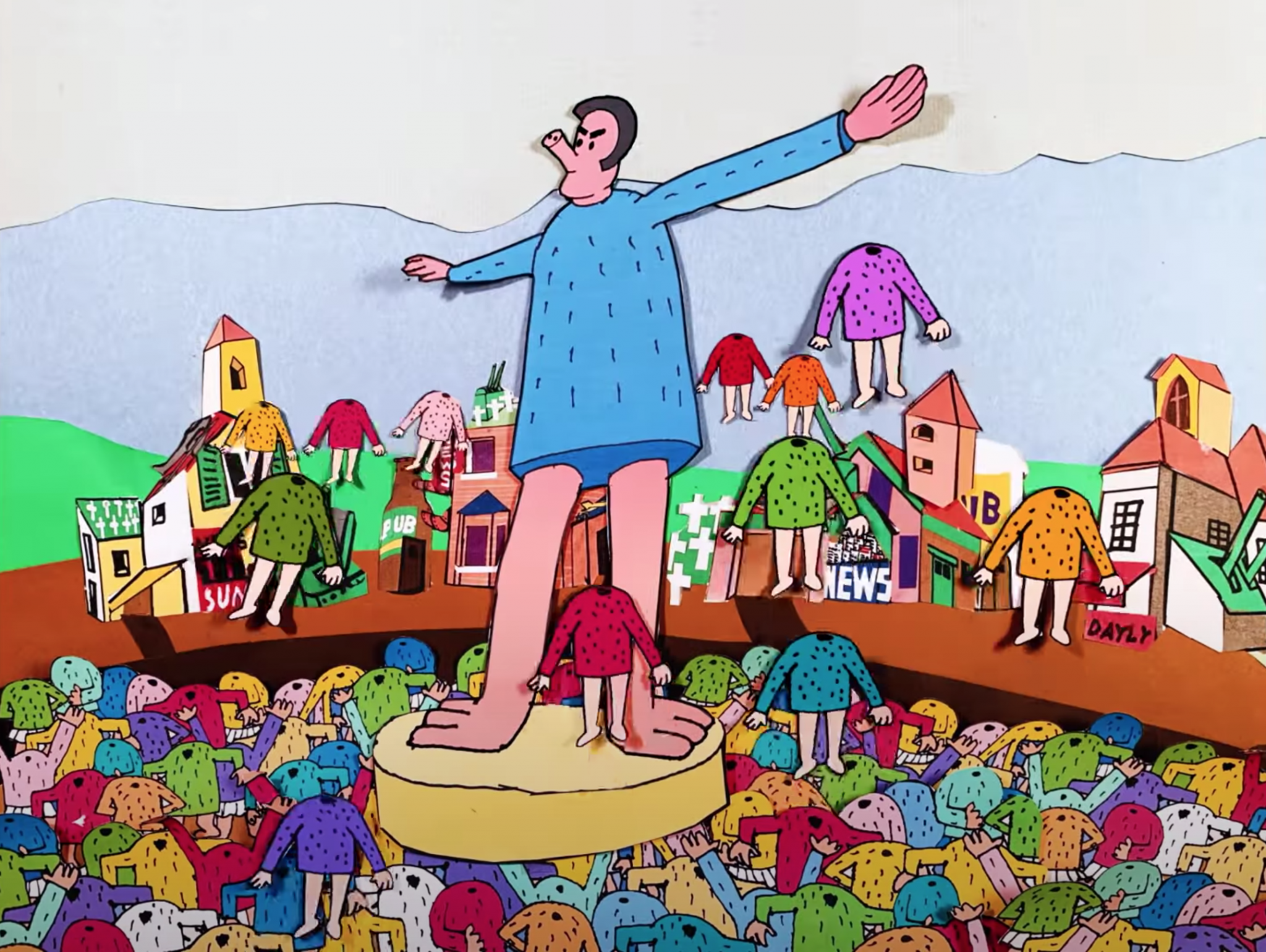 IDLES "Model Village" Music Video by Michel and Olivier Gondry | STASH ...