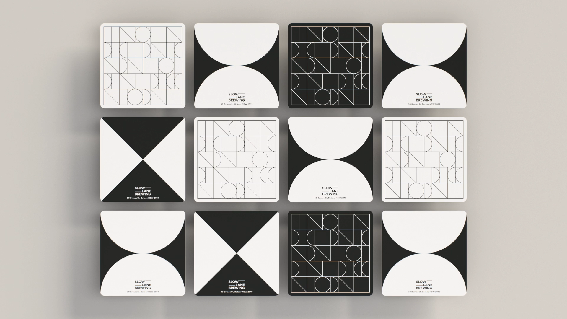 Slow Lane Brewing Brand Identity by Ben Nichols | STASH MAGAZINE ...