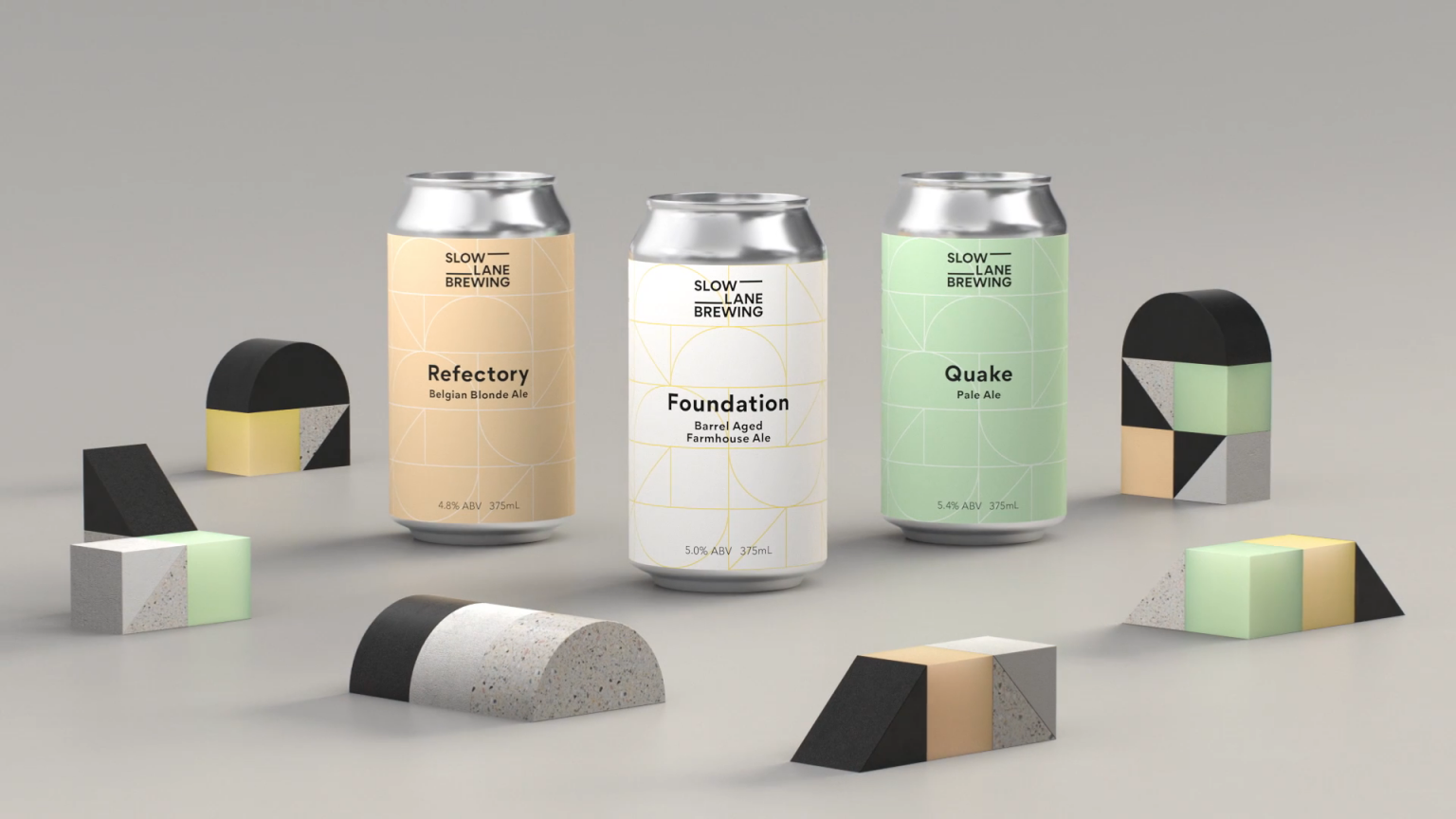 Slow Lane Brewing Brand Identity by Ben Nichols | STASH MAGAZINE ...