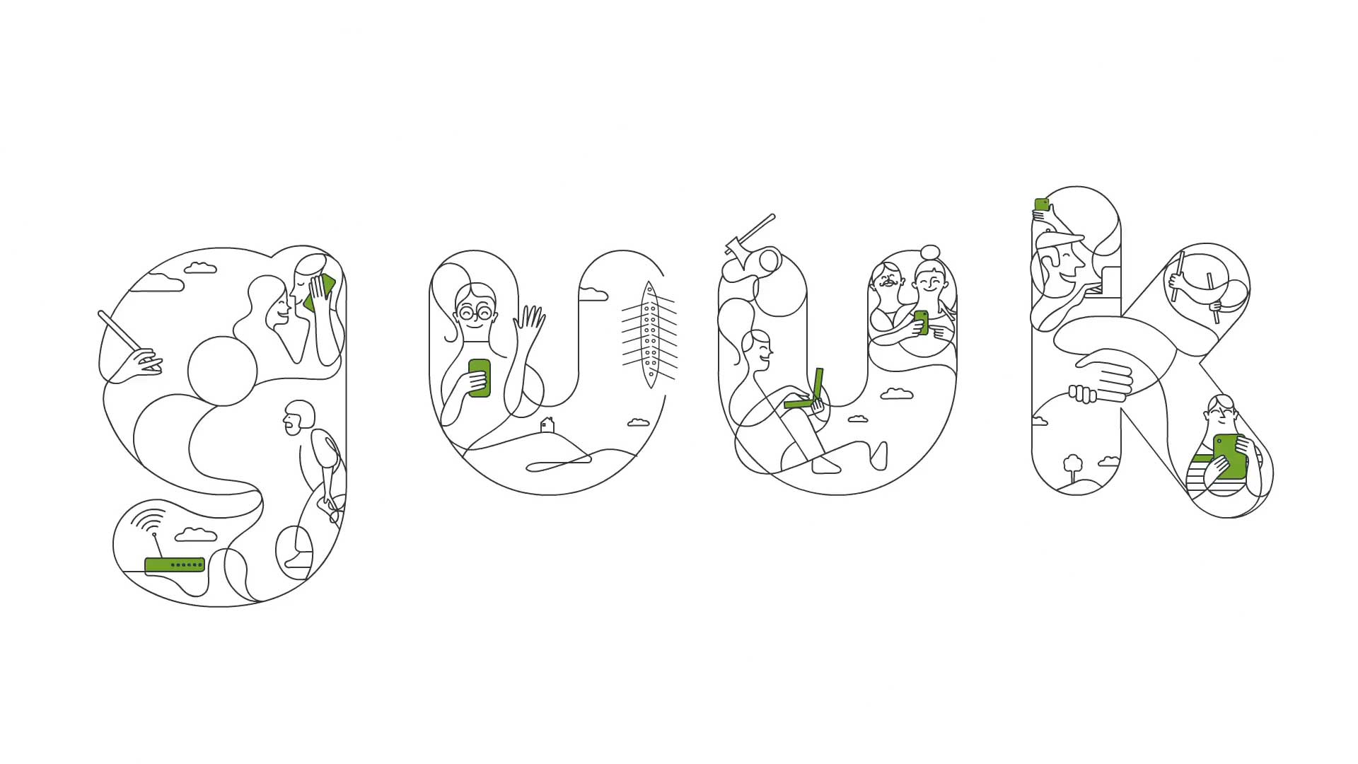 Guuk "Let's Reconnect" Spot by Device and Illustrator Jonathan Calugi ...