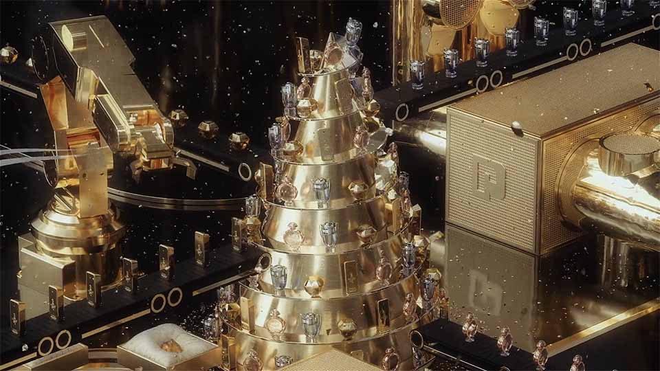 Paco Rabanne "PacoLab" by Frame | STASH MAGAZINE : Motion design – STASH