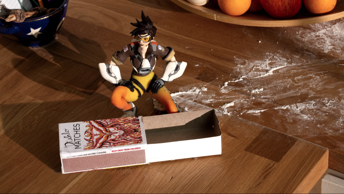 Behind the Scenes on Overwatch "Trace & Bake" Stop Motion | STASH ...