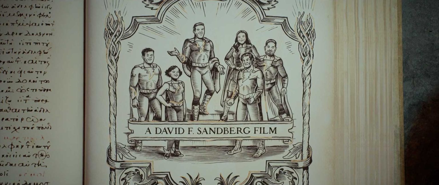 "Shazam! Fury of the Gods" Main on End Titles by Aspect - Motion design ...