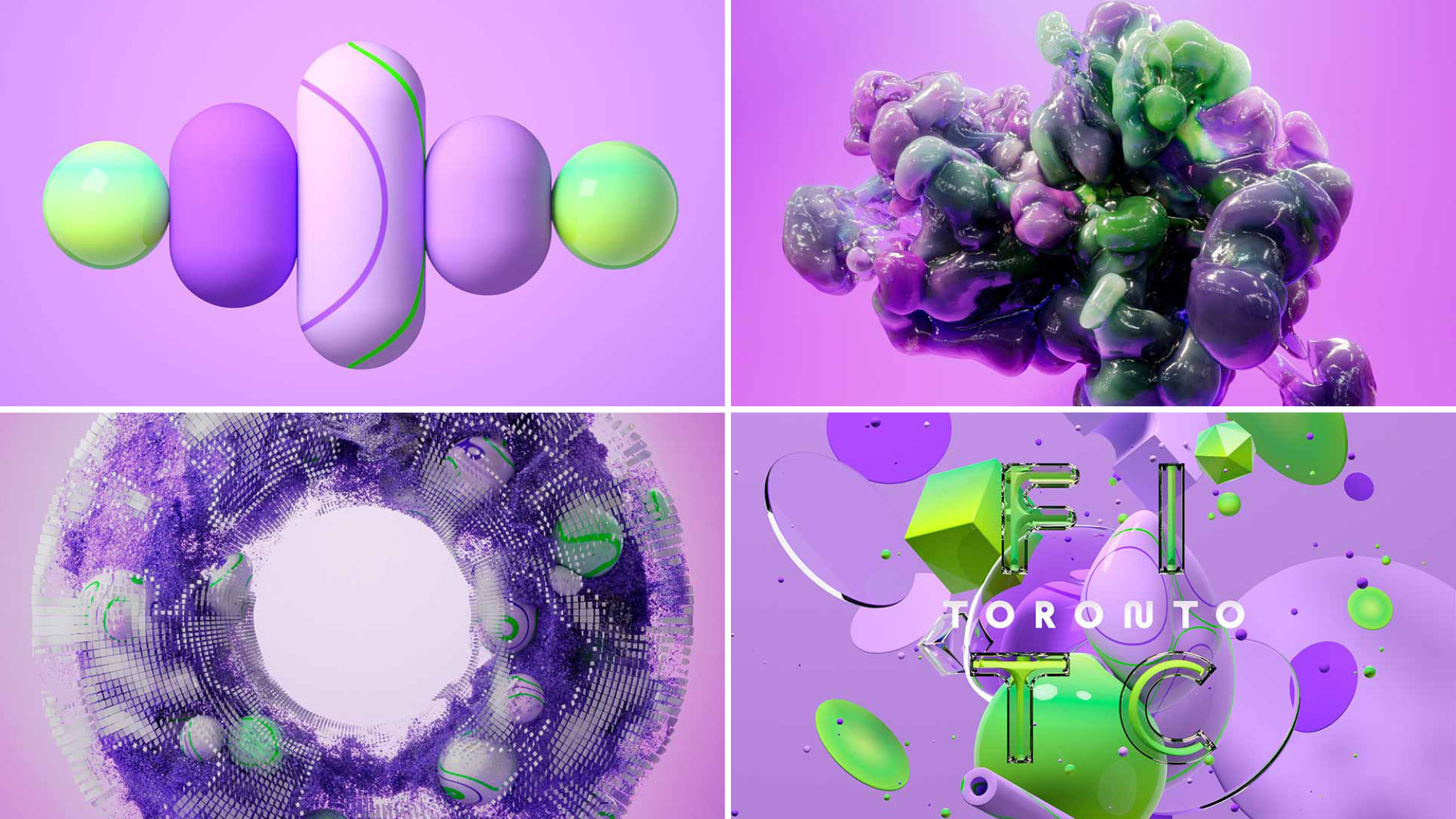 FITC Toronto 2021 Opening Titles by Laundry - Motion design - STASH : Motion design – STASH