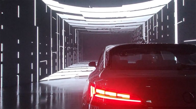 Drive an Audi Deep Into Raven Kwok's "Spacewarp" Art Installation ...