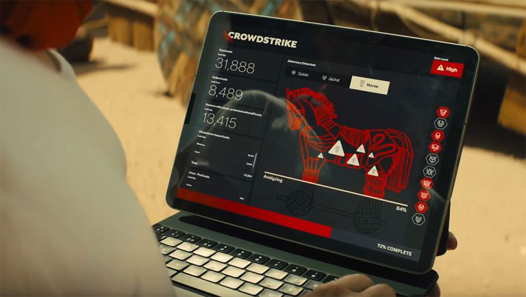 CrowdStrike Saves Troy in Super Bowl Debut - Motion design - STASH : Motion design – STASH