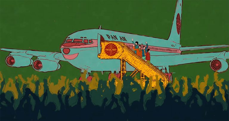 The Beatles "Here, There and Everywhere" Music Video by Rok Predin and ...