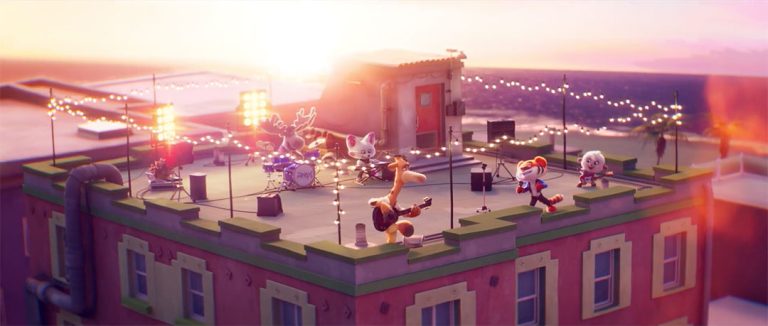 Virtual Band The Meeps Drop "Love Louder" Music Video - Motion design ...