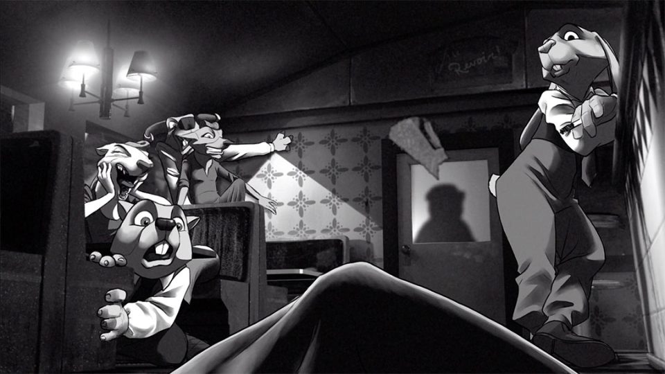 "The Misfortune Cookie" Cartoon Noir Short Film by Againstallodds ...