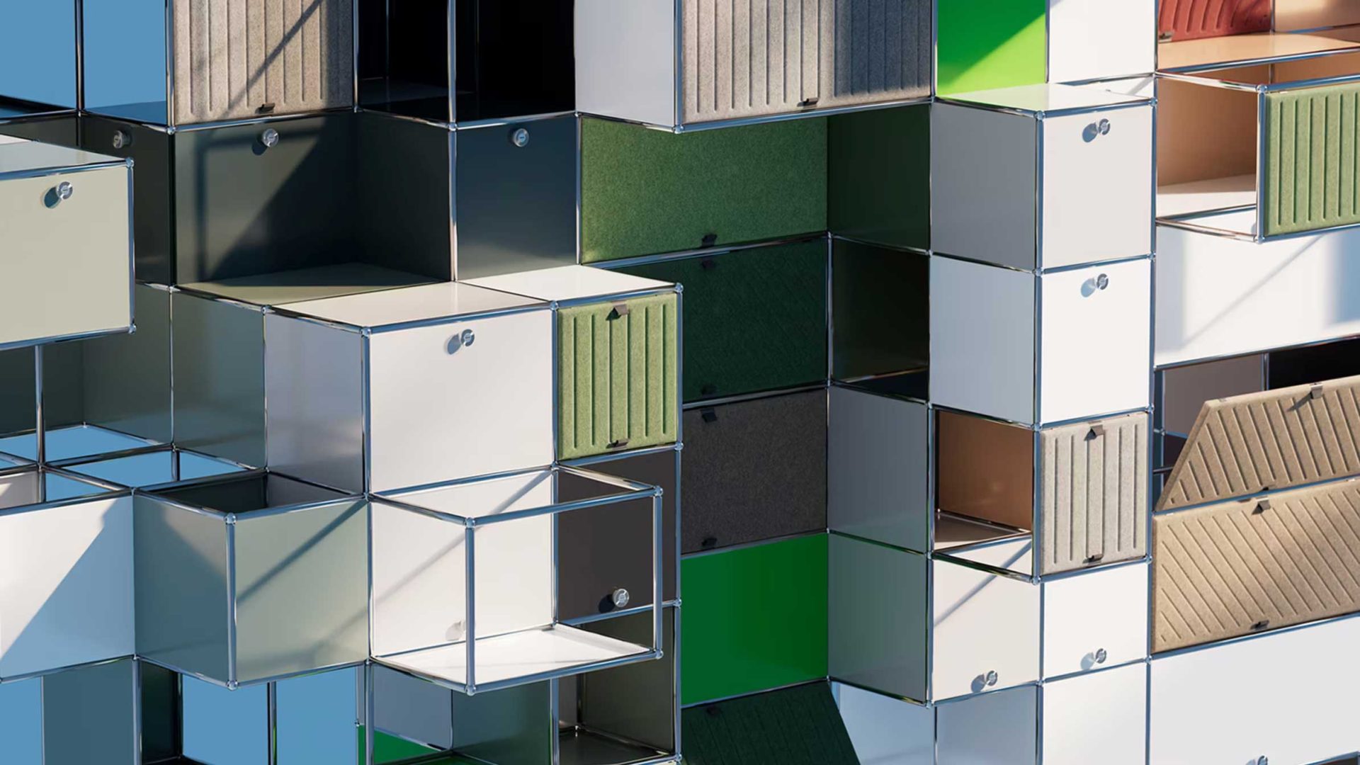 Soft Machine: FRAME Assembles New Product film for USM - Motion design ...