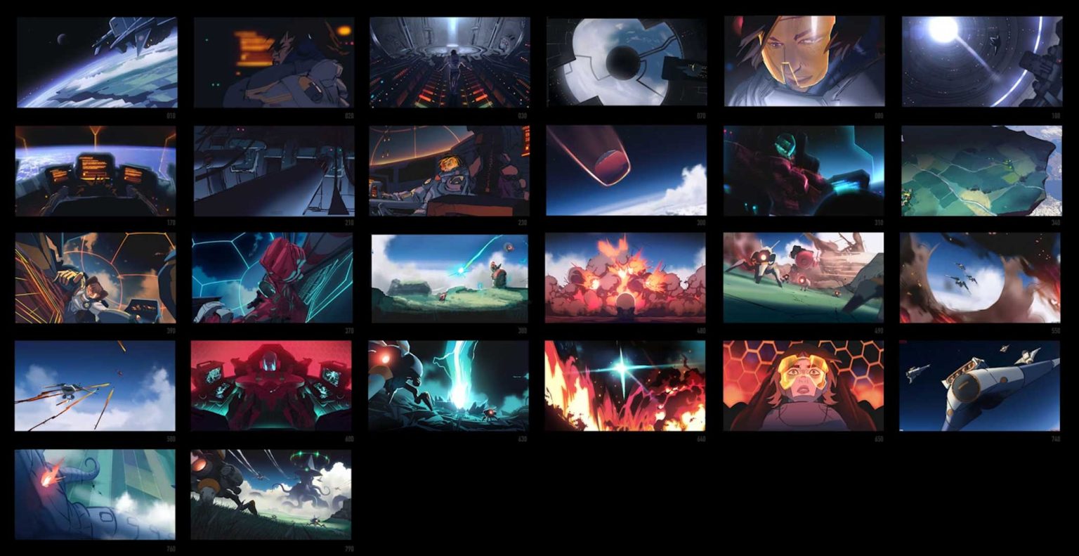 Strap Yourself in for The Line's "Battle Aces" Game Trailer - Motion design - STASH : Motion ...