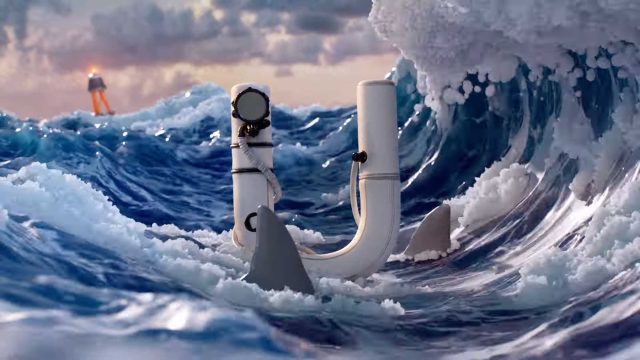 ManvsMachine Takes U Underwater for Uswitch - Motion design - STASH ...