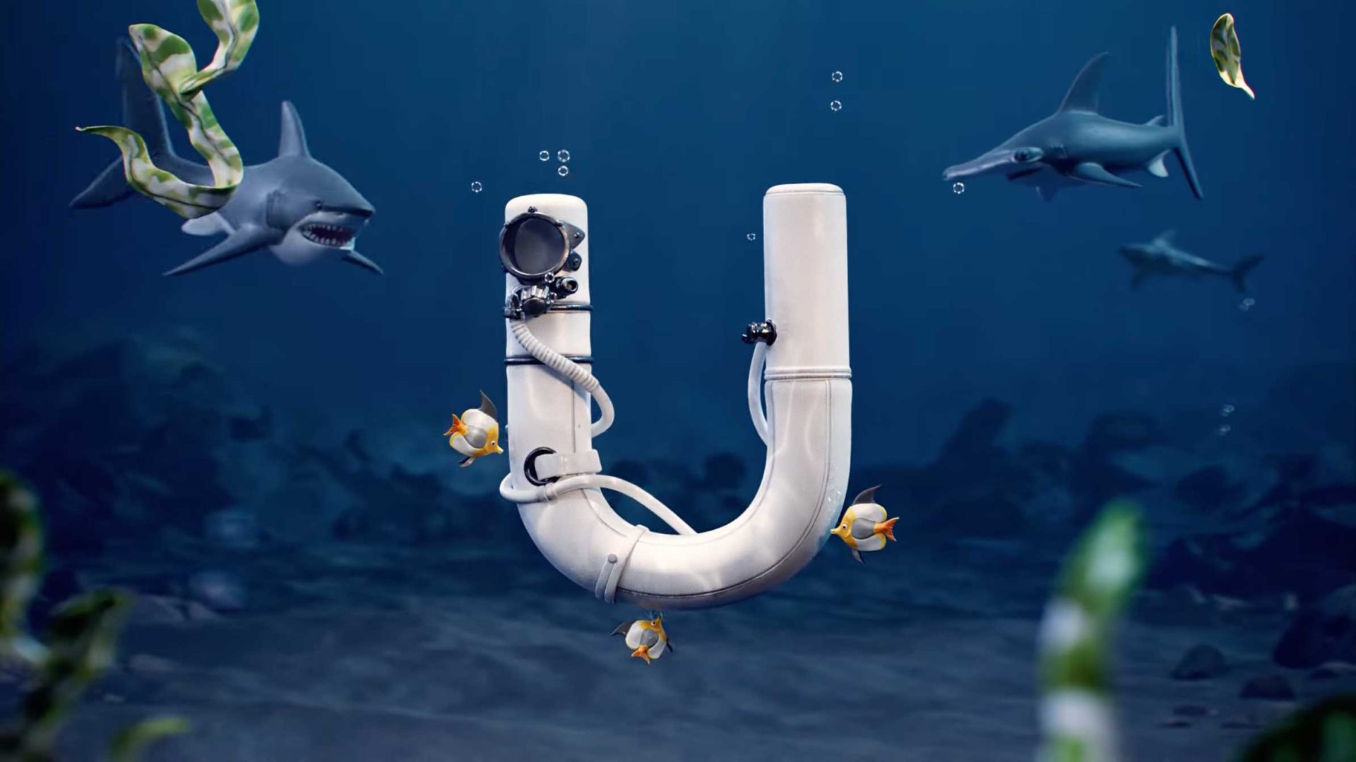 ManvsMachine Takes U Underwater for Uswitch - Motion design - STASH ...