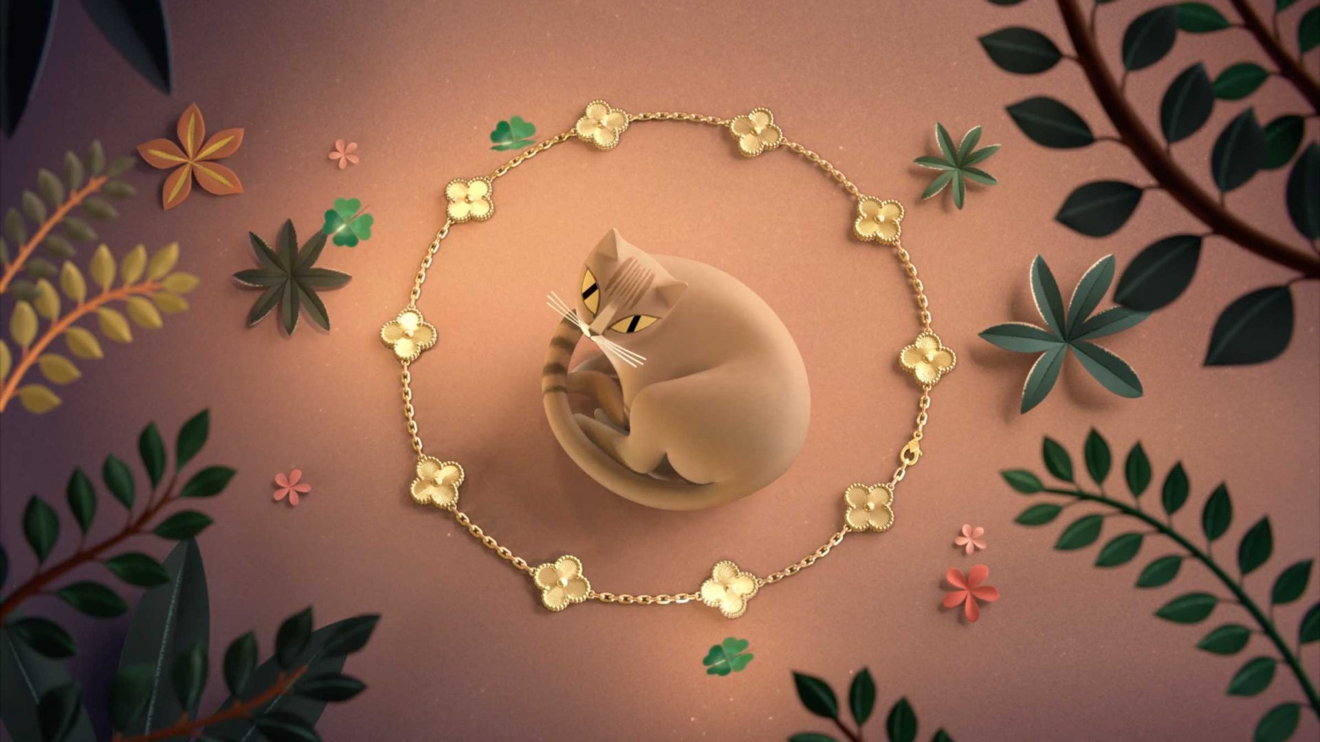Burcu & Geoffrey Return for Ramadan With Van Cleef & Arpels - Motion ...