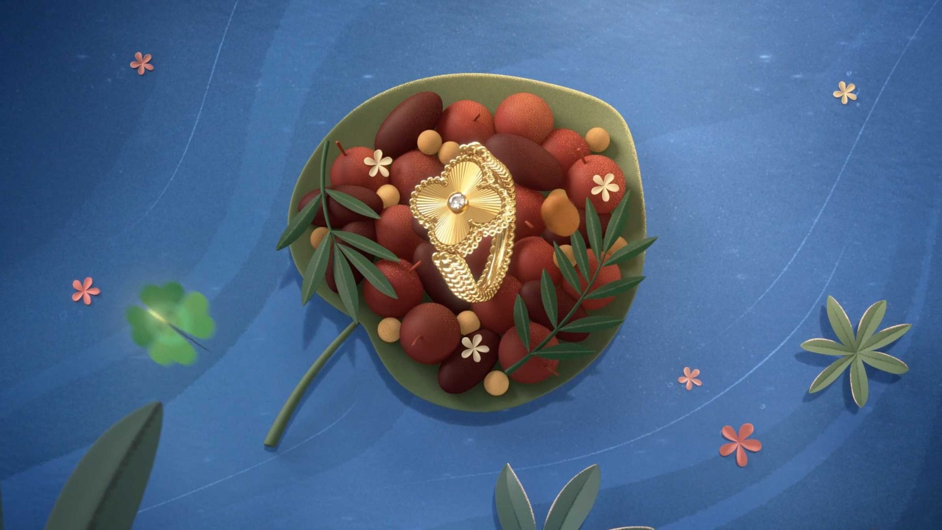 Burcu & Geoffrey Return for Ramadan With Van Cleef & Arpels - Motion ...