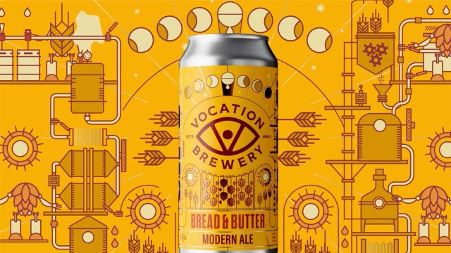 Turner Duckworth London Has an Eye for New Vocation Brewery Branding ...