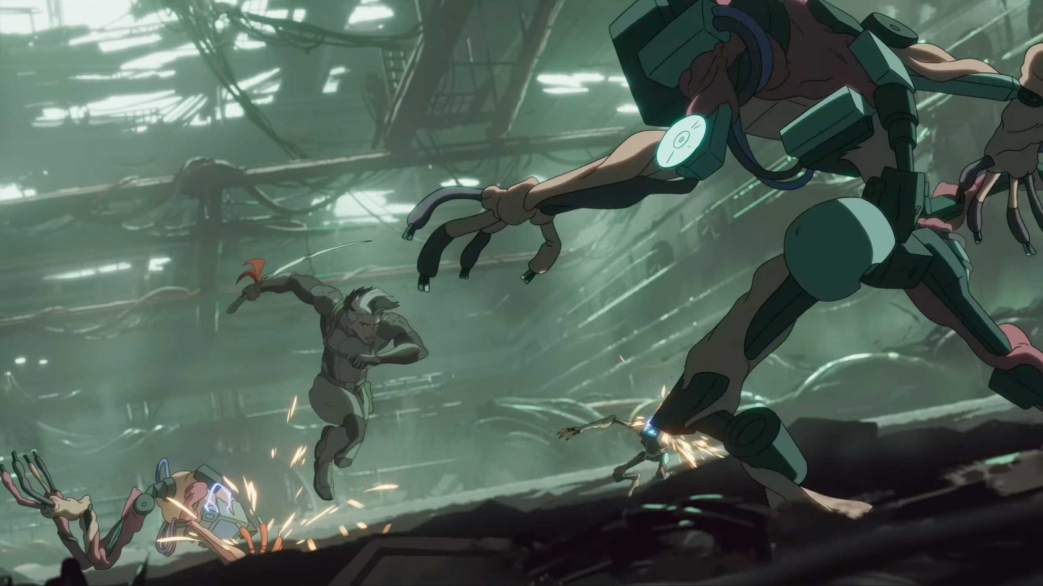 The Line Reveals Animated Prologue for Warframe: 1999 - Motion design ...