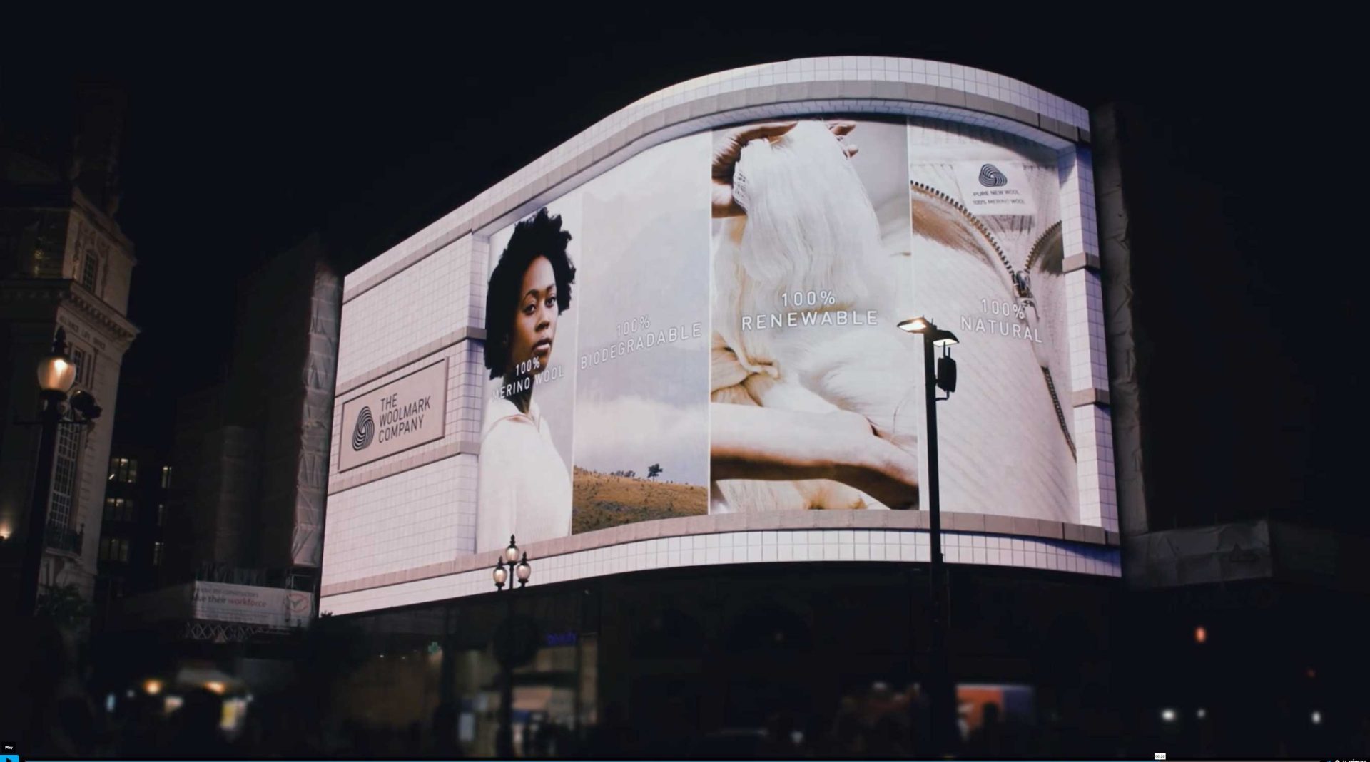 Woolmark Animated Billboards by 3Dsomething Take Over Times Square and ...