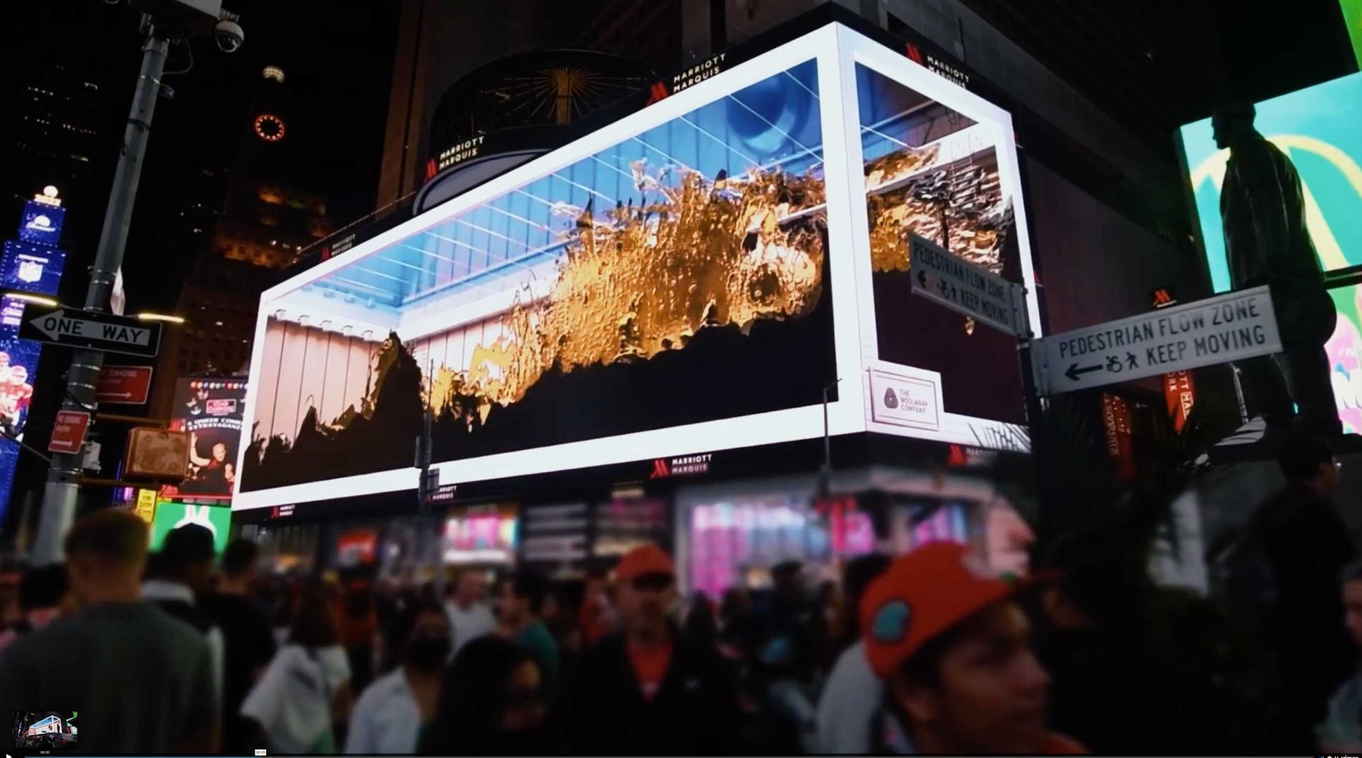 Woolmark Animated Billboards by 3Dsomething Take Over Times Square and ...
