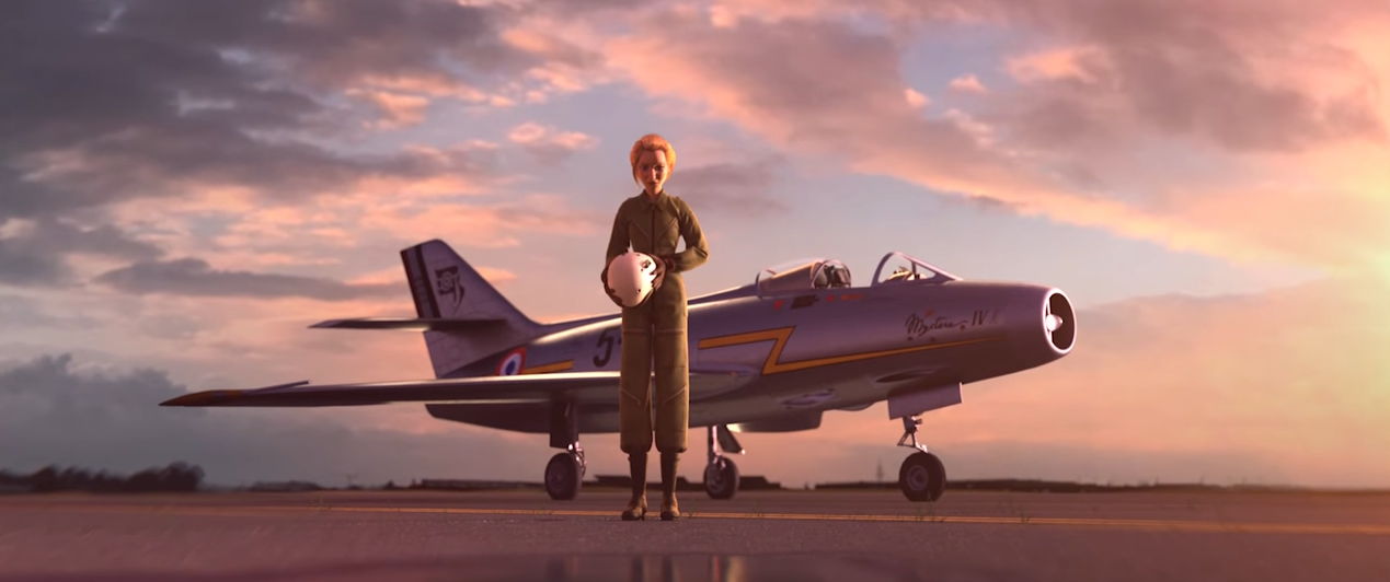 Dancing in the Sky with "L’Aviatrice" | STASH MAGAZINE : Motion design ...