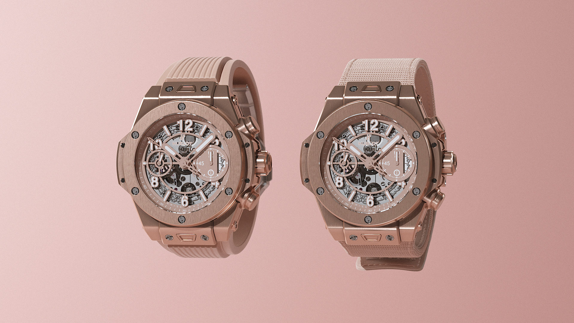 Frame Intro's the "Big Bang Millennial Pink" for Hublot | STASH ...