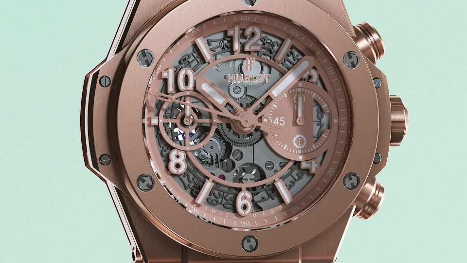 Frame Intro's the "Big Bang Millennial Pink" for Hublot | STASH ...
